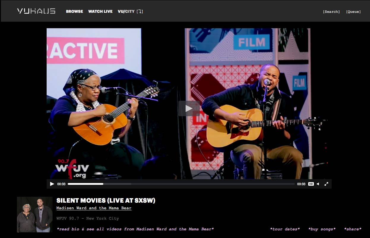 WFUV Partners with New Video Platform