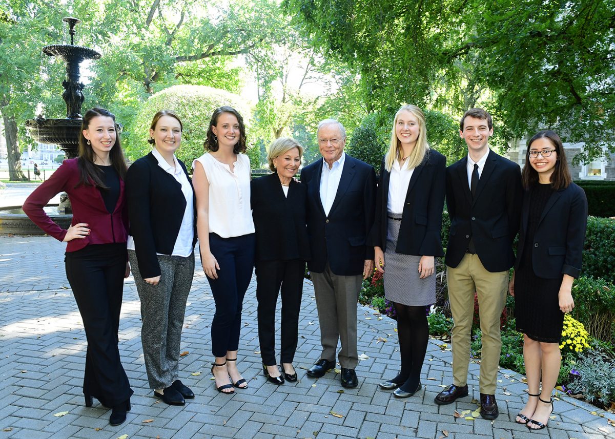 New Cunniffe Scholars Meet Their Mentors