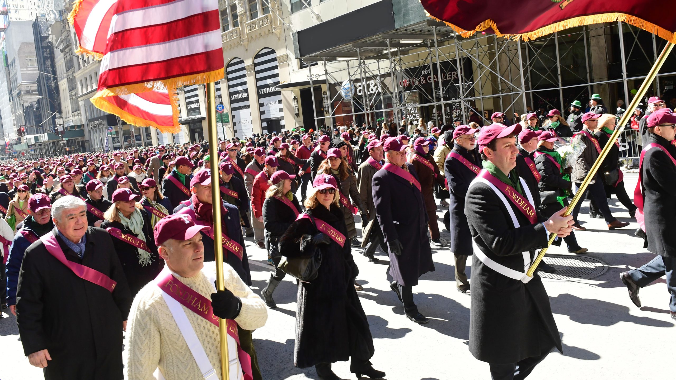 University Honored Again for St. Patrick’s Day Parade Performance