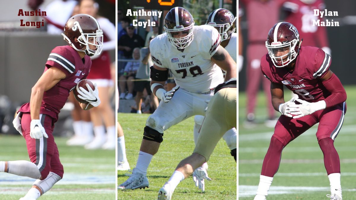 Eight Football Rams Named All-Patriot League