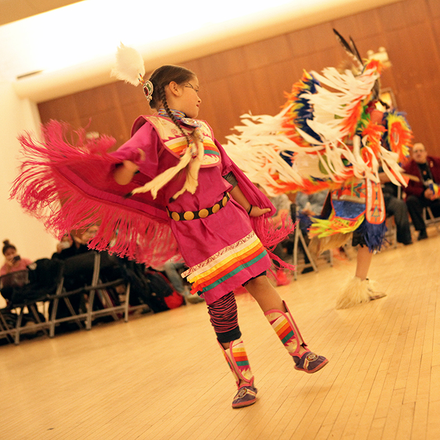 Native Tribes Gift Dance, Stories, and Traditions to the University