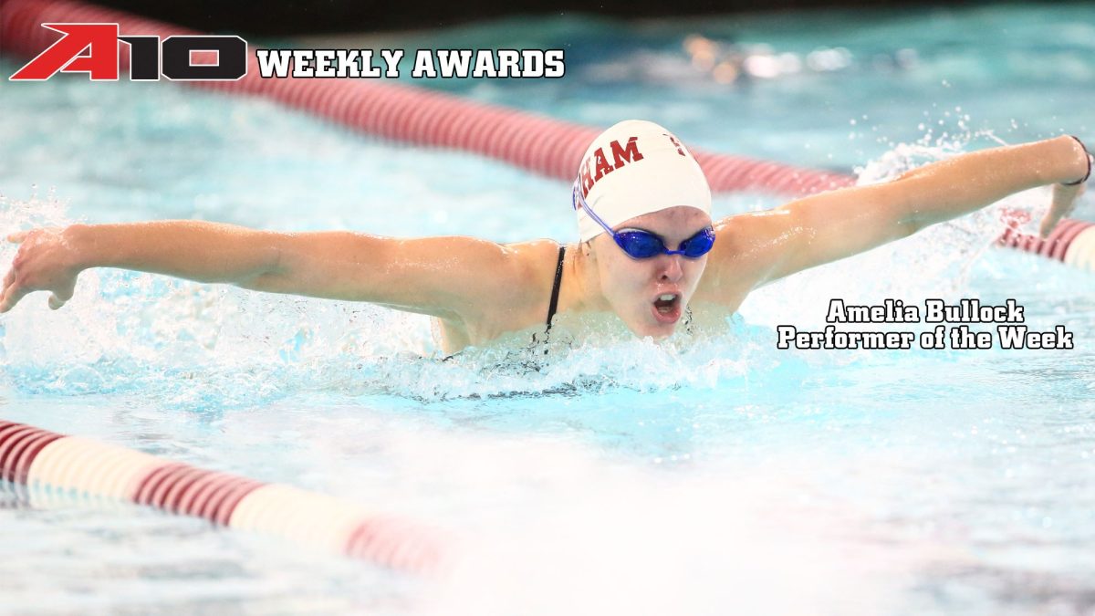 Amelia Bullock Named Atlantic 10 Women’s Performer of the Week