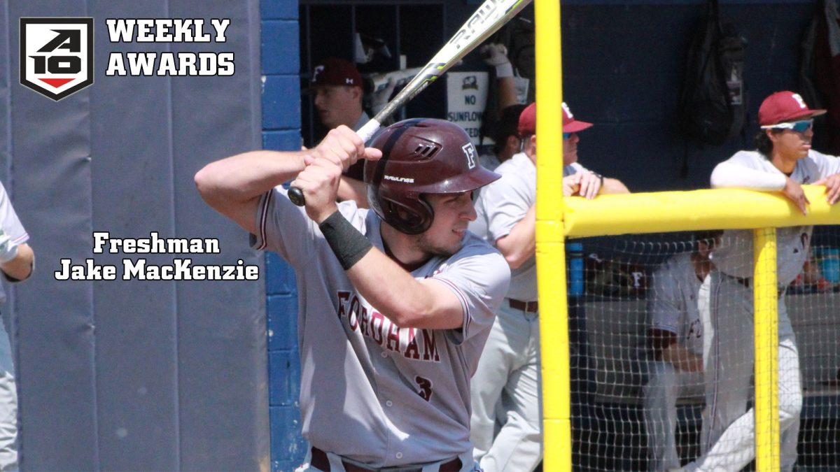 MacKenzie Named A-10 Rookie of Week