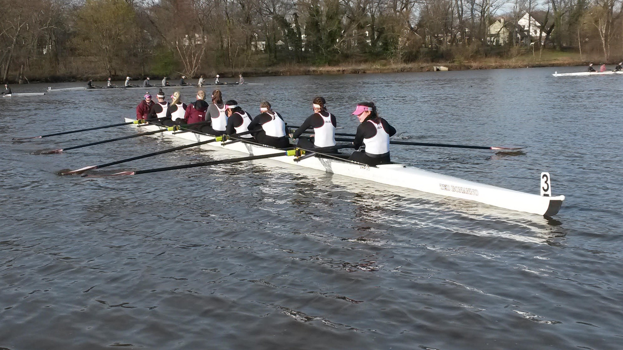 Rowing Competes at Cherry Hill Invitational