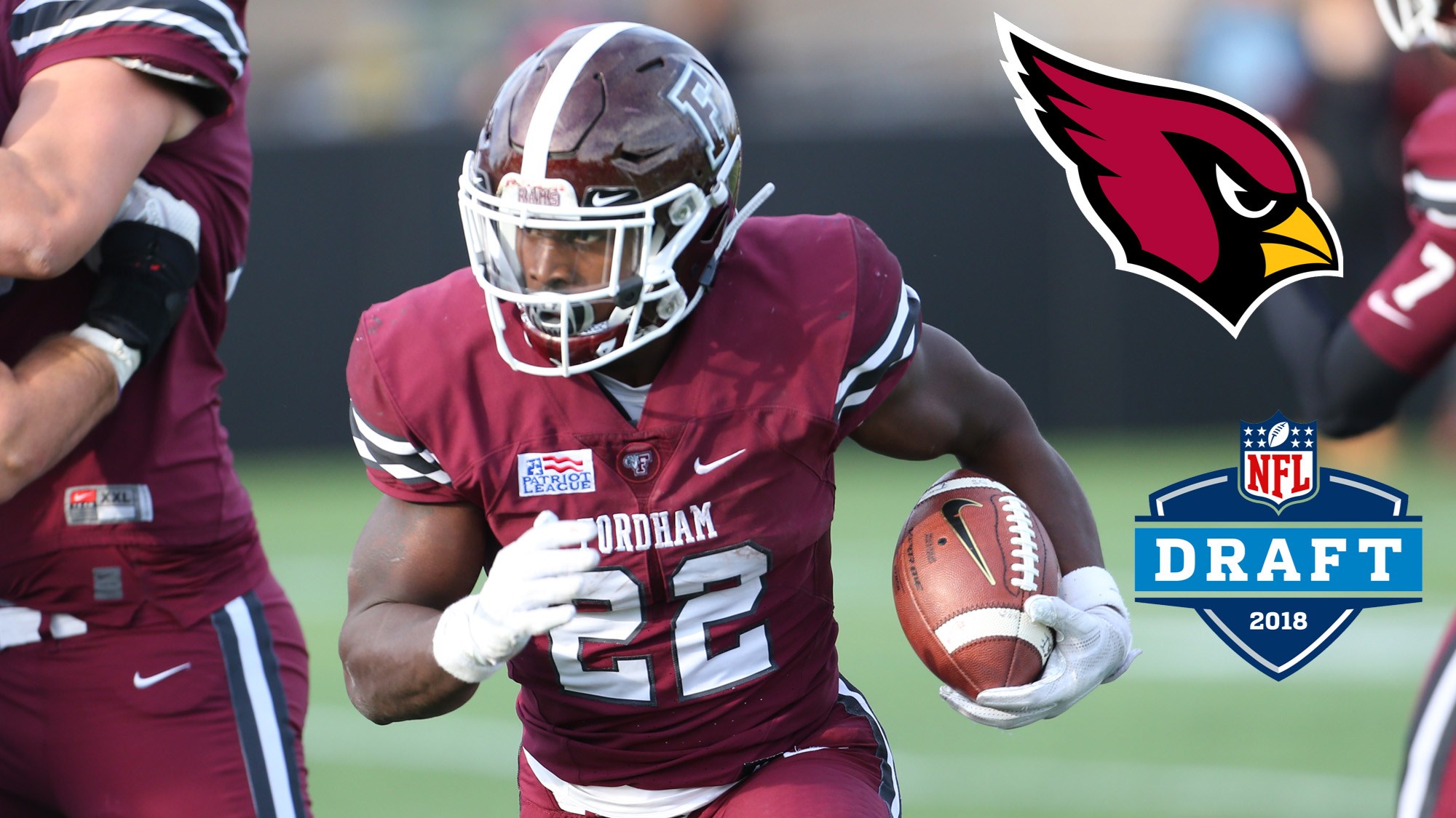 Fordham’s Chase Edmonds Selected by Arizona in Fourth Round of NFL Draft