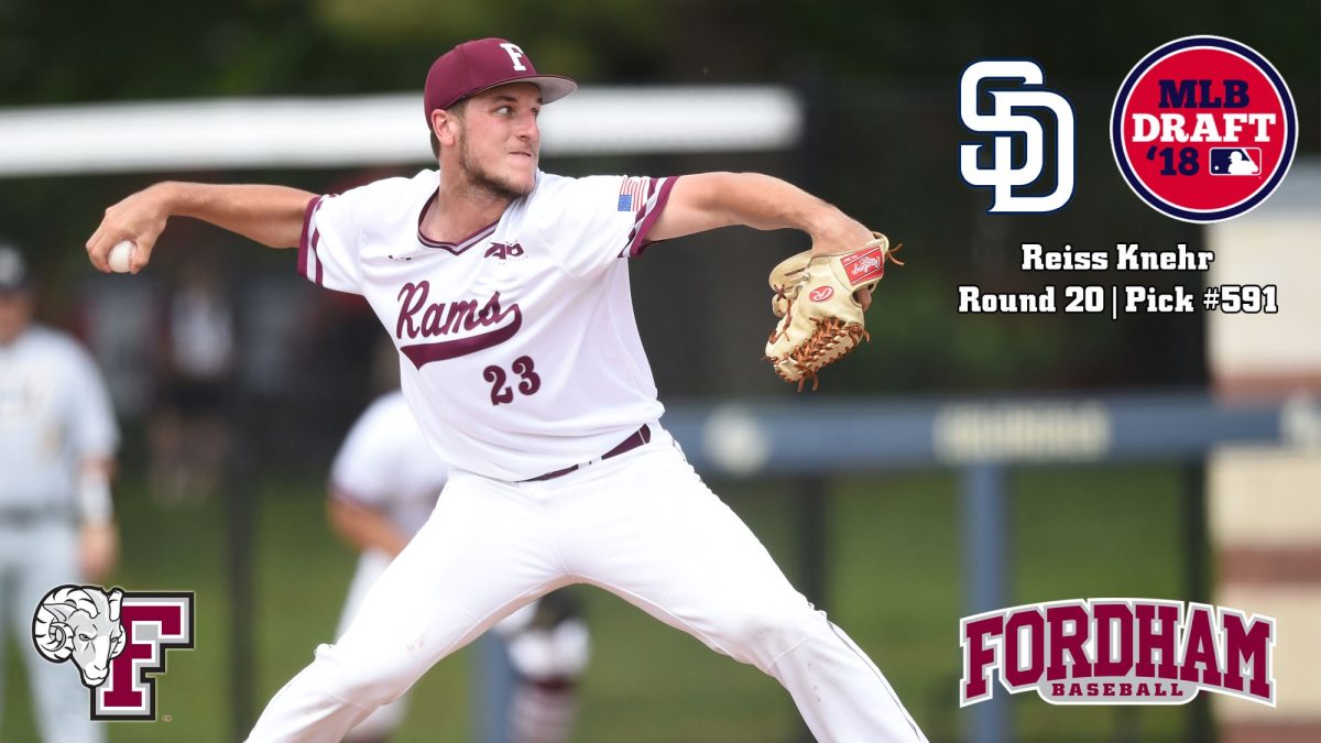 Baseball’s Reiss Knehr Drafted by San Diego in 2018 MLB Draft