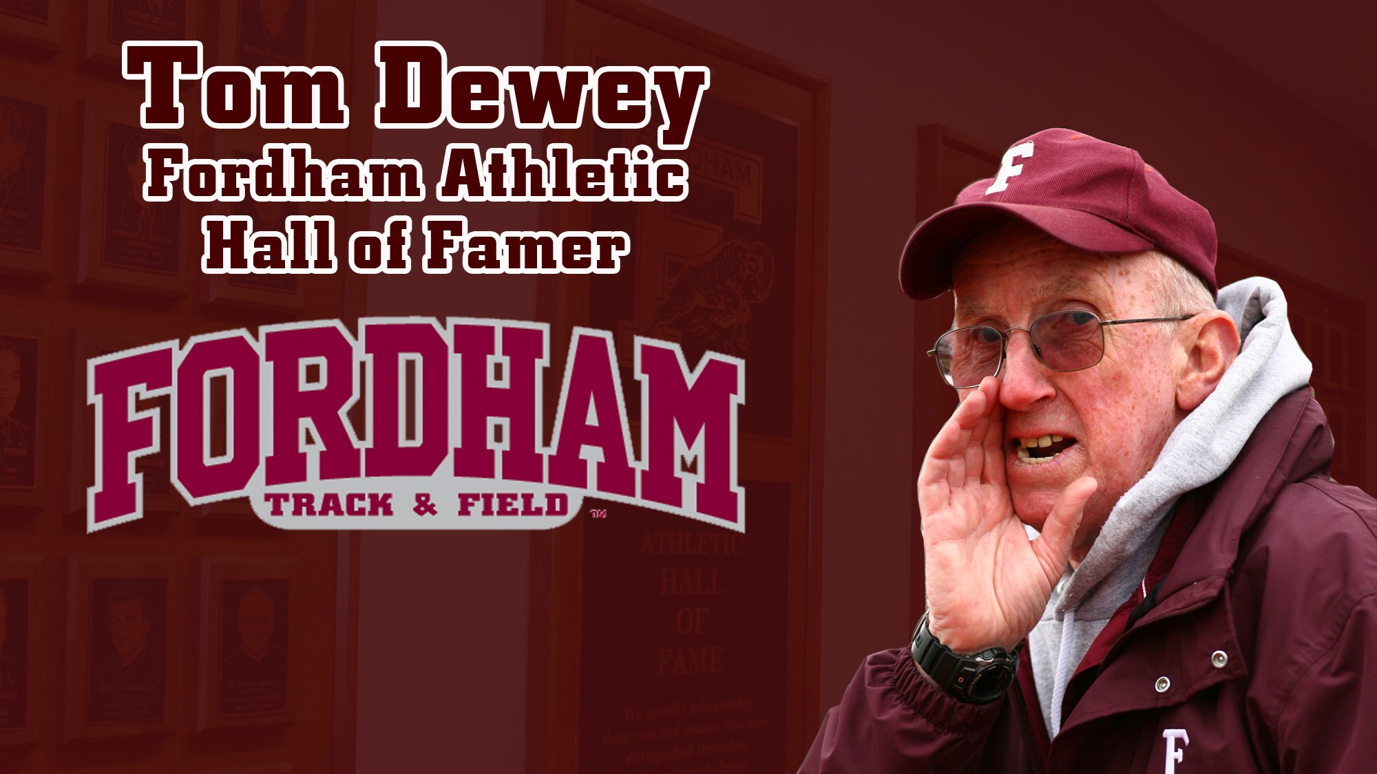 Tom Dewey to be Inducted into Fordham Athletic Hall of Fame