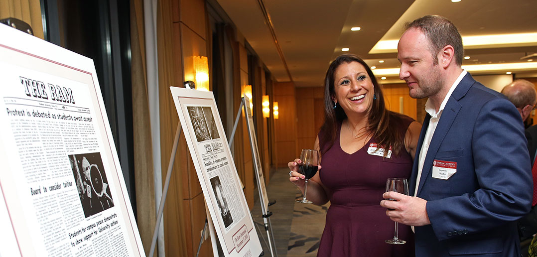At Ram Centennial, Alumni Celebrate the Value and Virtues of Journalism