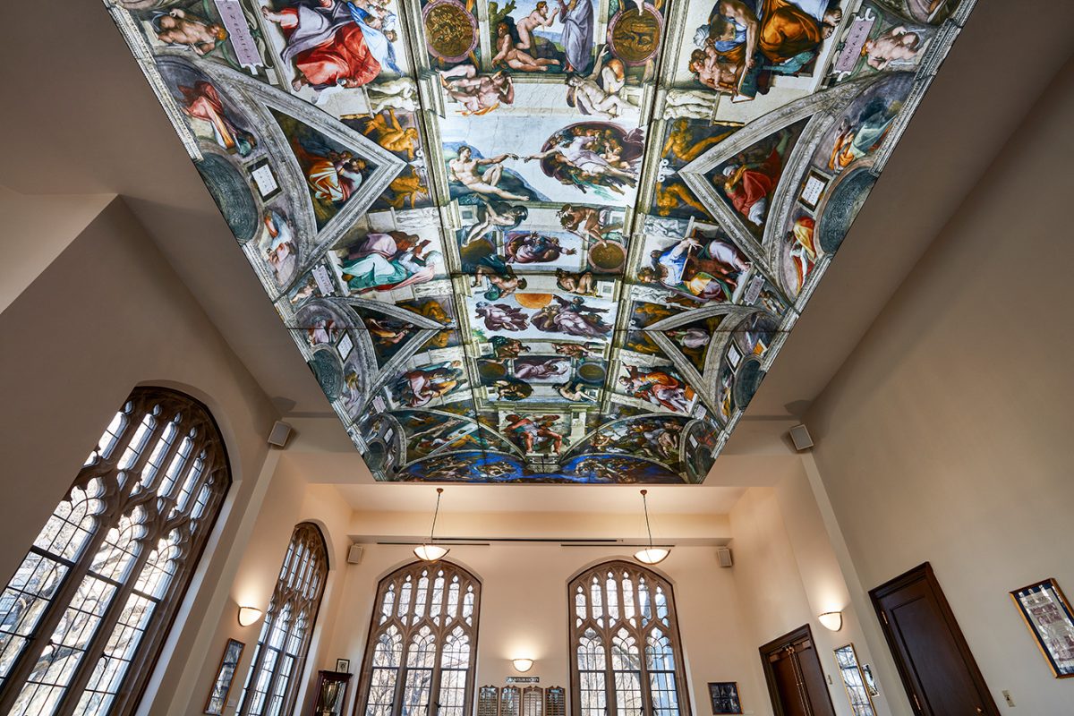 Fordham Acquires Met’s Reproduction of Sistine Chapel Fresco