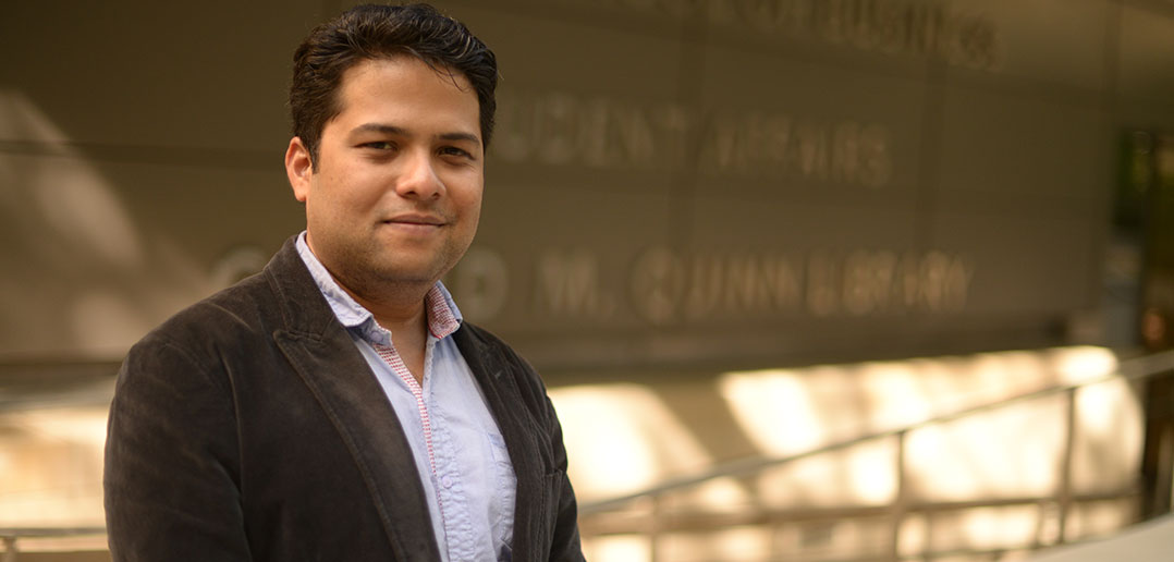 Samrat Dhar, GABELLI '19: An M.S. Worth Traveling 7,700 Miles For