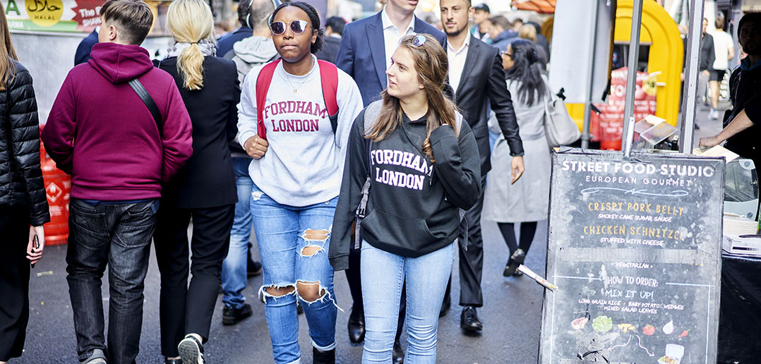 A Walking Tour Near Fordham's London Centre