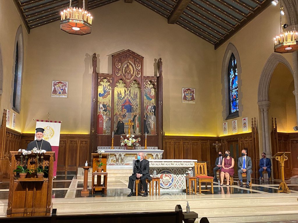 Archbishop Addresses Orthodox-Catholic Reconciliation at Economos Lecture