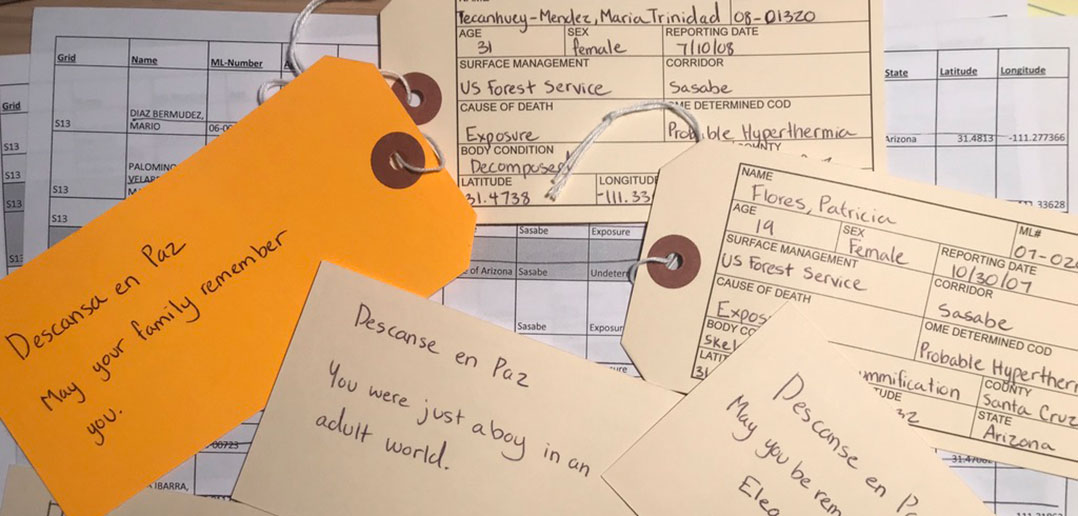 Art Exhibit Calls Attention to Death at the Border