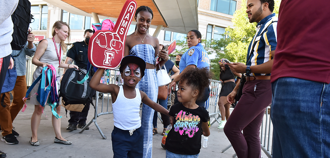 Fordham in Community Brings Back-to-School Festival to Fordham Plaza