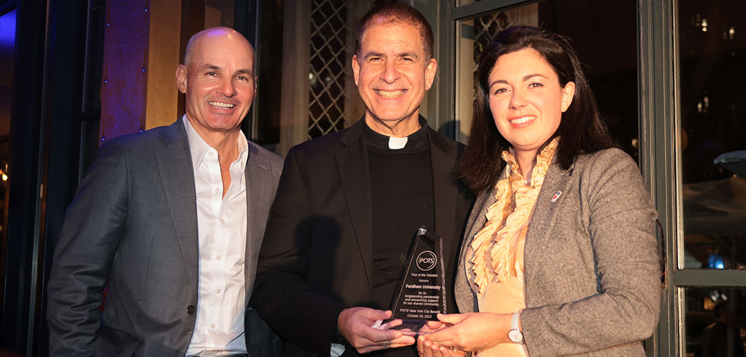 Fighting Poverty and Hunger in the Bronx: POTS Honors Fordham as ...