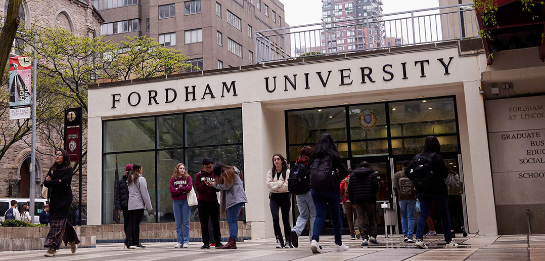 Fordham Lincoln Center Nyc Take In Manhattan | Fordham