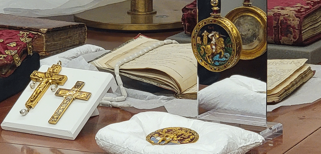 Tudor-Period Artifacts Rarely Seen in the U.S. Displayed at Walsh Library