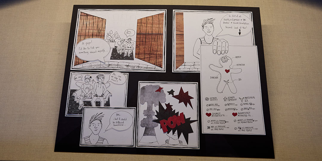 Austrian Students Present Comics Exhibit that Challenges Gender Stereotypes