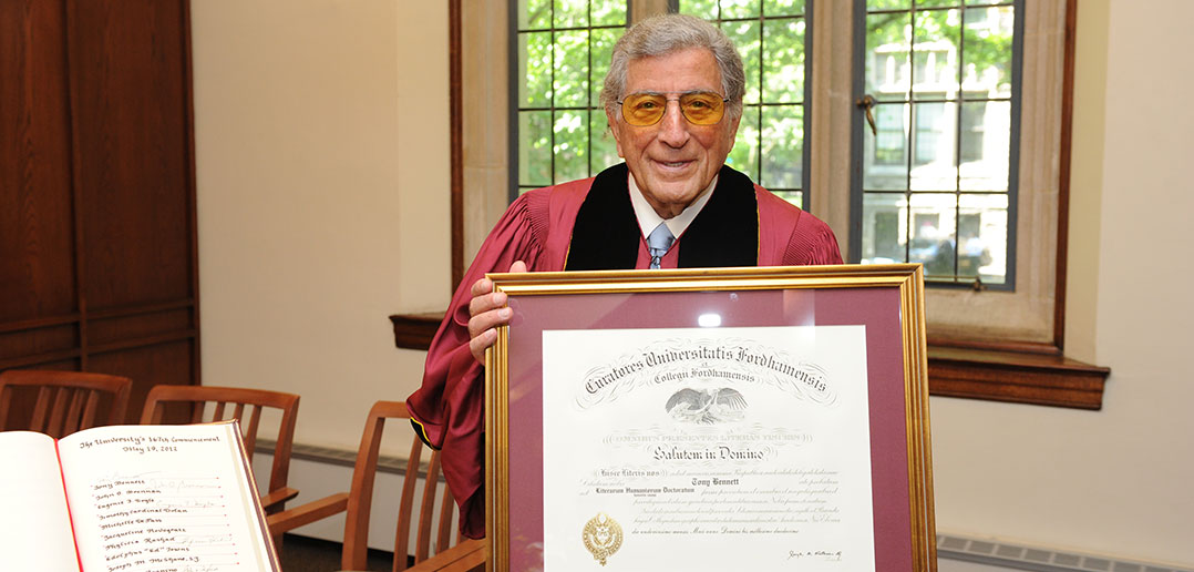 Remembering Tony Bennett, Honorary Ram