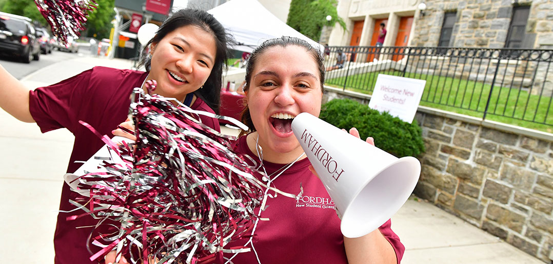 Fordham Orientation Leaders Share Tips for Incoming Students