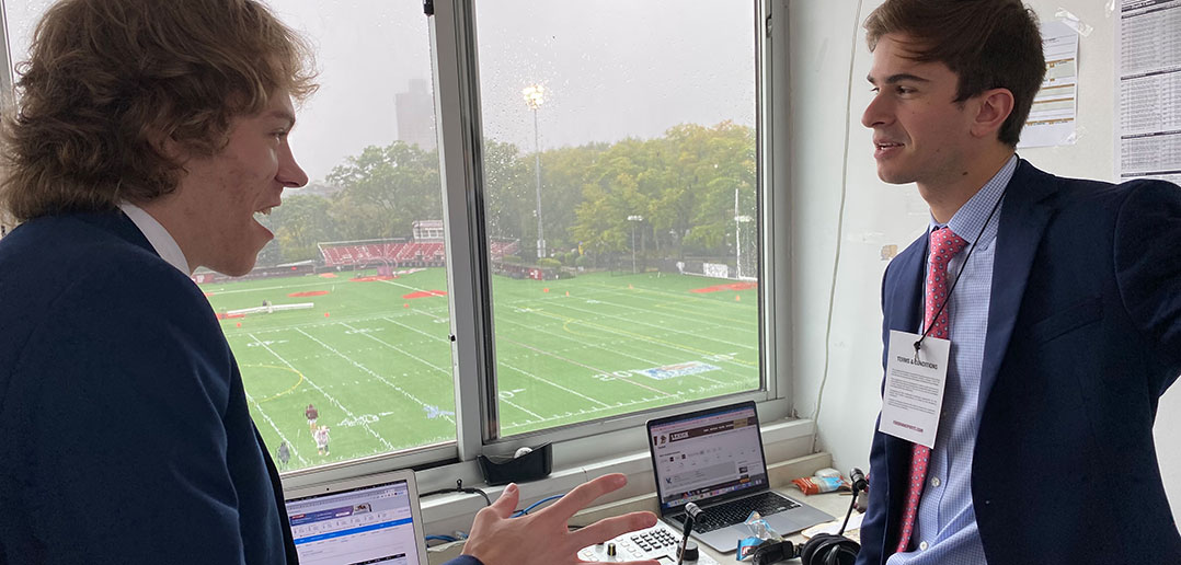 Behind the Mic: An Inside Look at a WFUV Sports Broadcast