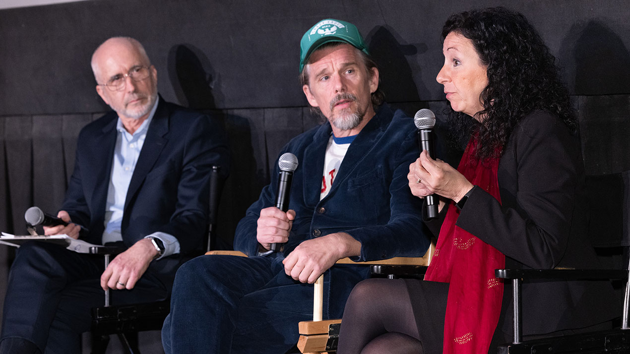 Ethan Hawke Discusses Flannery O’Connor Biopic with Fordham Scholars Ethan Hawke Discusses Flannery O’Connor Biopic with Fordham Scholars