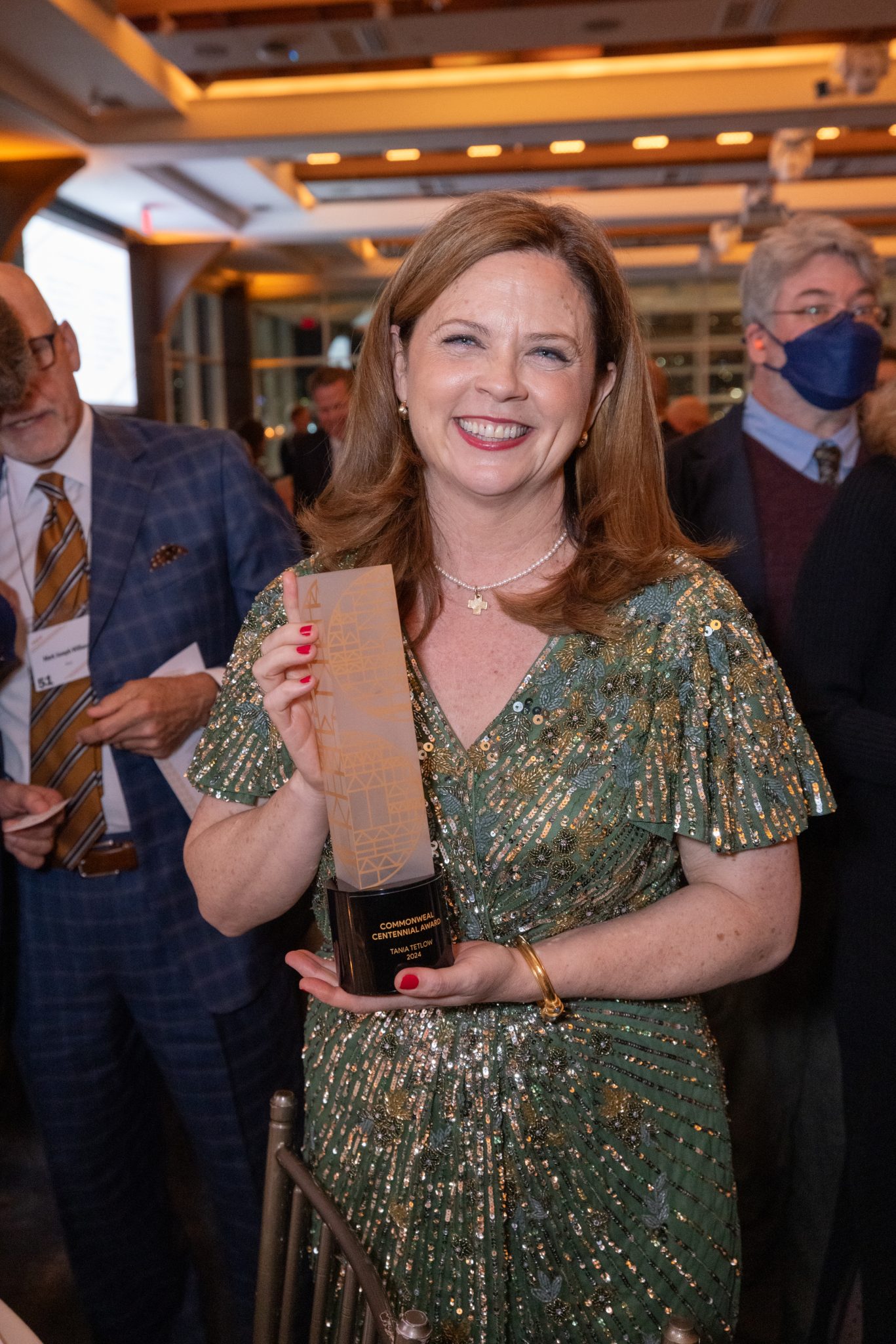 President Tetlow Receives Inaugural Commonweal Centennial Award