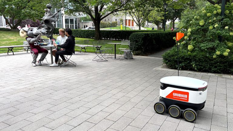 Byte to Eat: Robot Food Delivery Comes to Campus