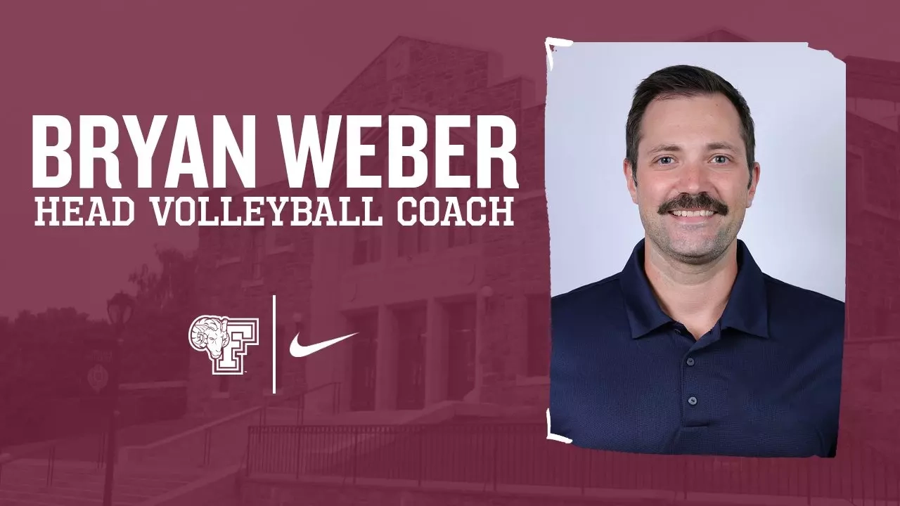 Bryan Weber Named Head Women’s Volleyball Coach at Fordham University